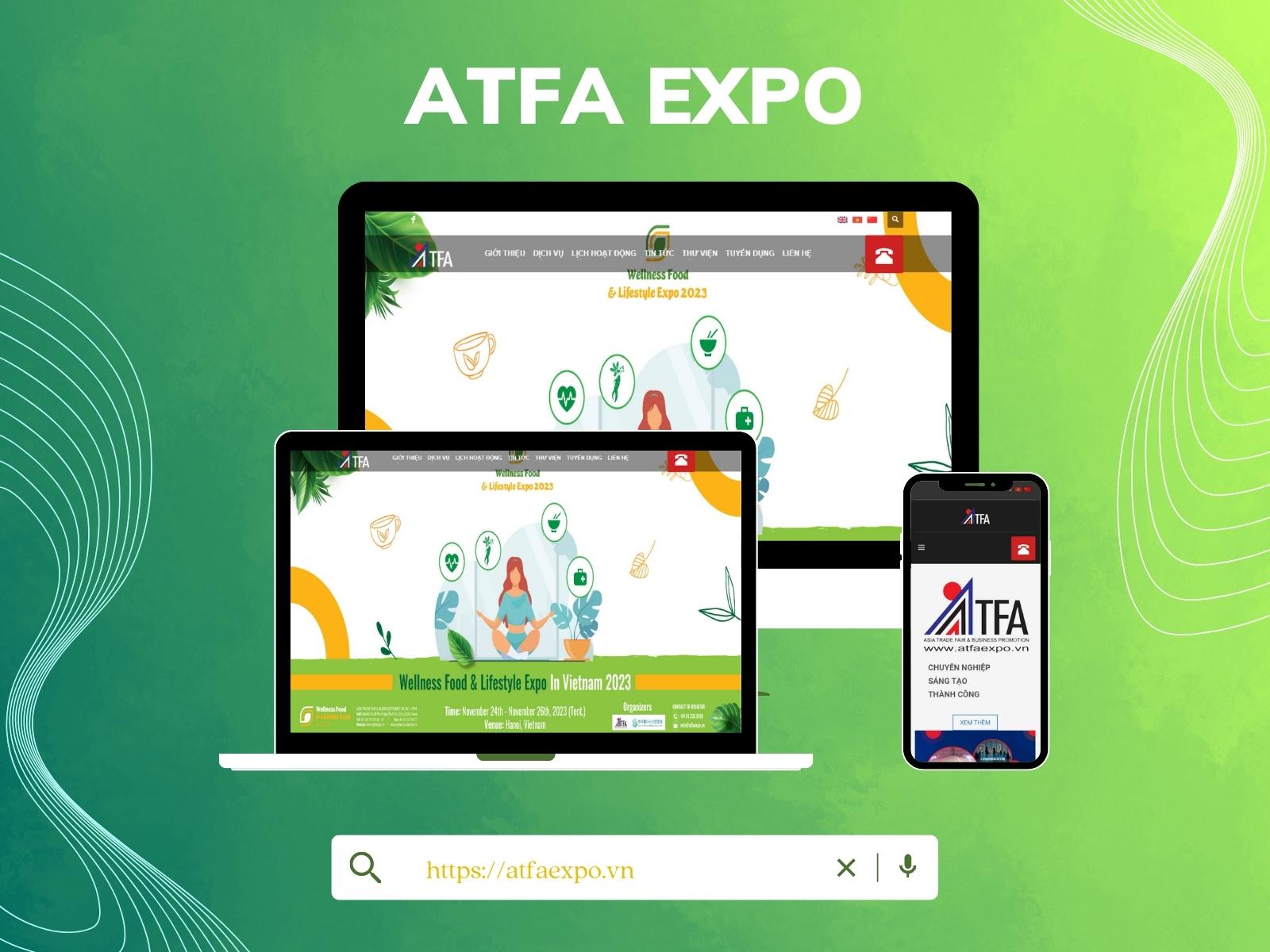 AFTA EXPO – Thiết kế web wordpress chuyên nghiệp WebWP.vn