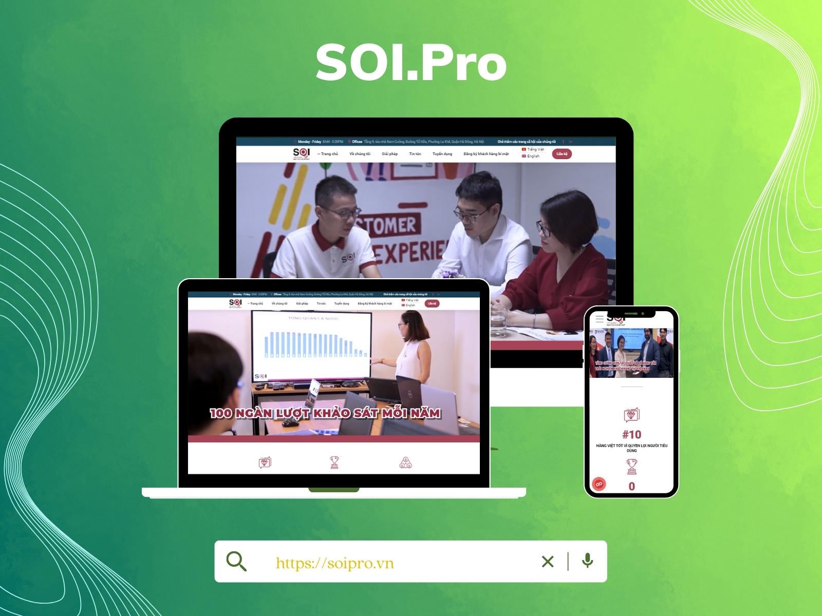 SOI.Pro – Thiết kế web wordpress chuyên nghiệp WebWP.vn